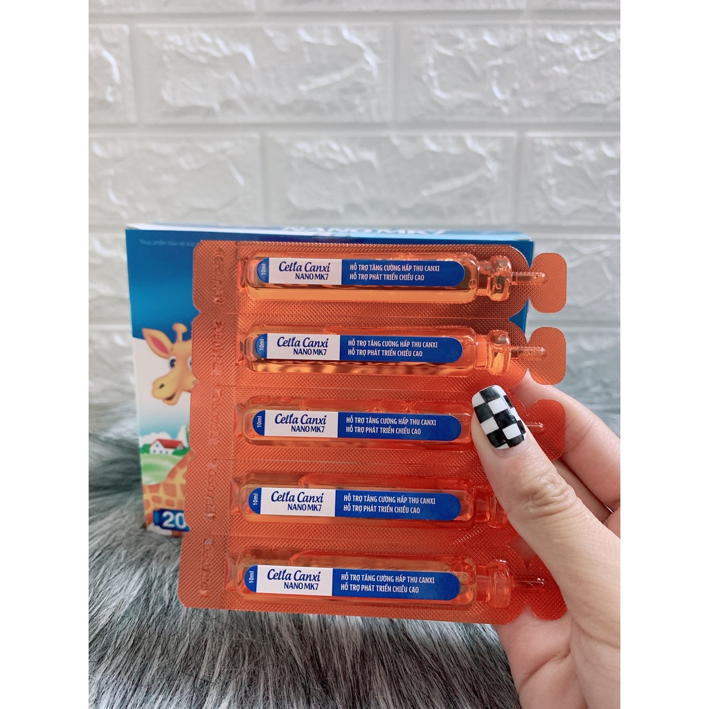 Mua Celia Canxi Nano MK7 Bổ sung canxi vitamin D3 cho cơ thể hỗ trợ sự phát triển chiều cao hộp ...