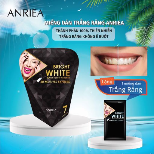 Mua Liệu trình miếng dán trắng răng Anriea 7days không hóa chất, không ...