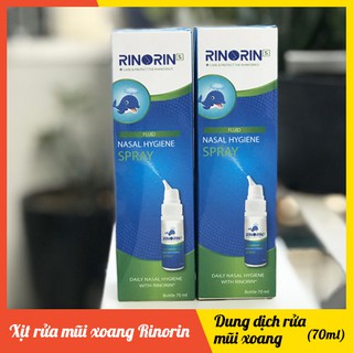 Dung dịch rửa mũi xoang RINORIN SPRAY (Chai 70ml) | Shopee Việt Nam