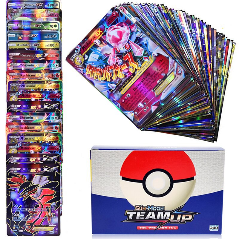 Bộ Thẻ Bài Pokemon 200 Thẻ Cao Cấp Nhiều Loại – Đồ chơi trẻ em