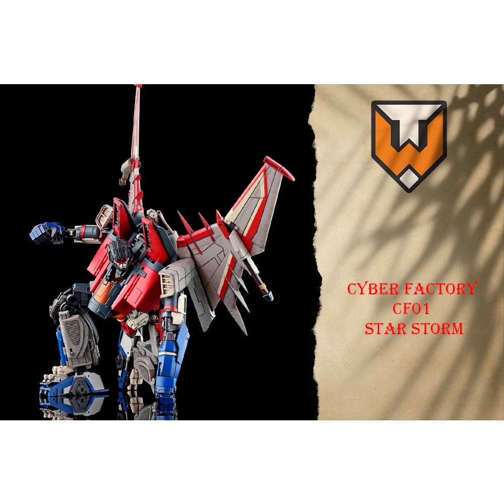 Mô hình CyberFactory CF-01 CF01 Star Storm Starscream | Shopee Việt Nam