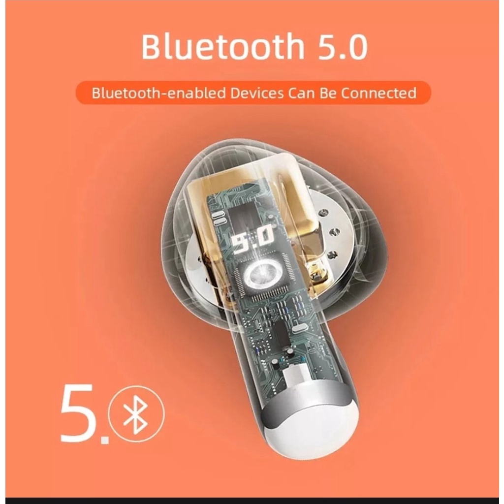 Tai nghe bluetooth không dây Pro 6 TWS tai phone nghe nhạc mini giá rẻ ...