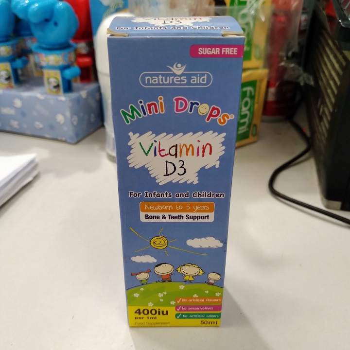 Vitamin D3 mini Drops 50ml | Shopee Việt Nam