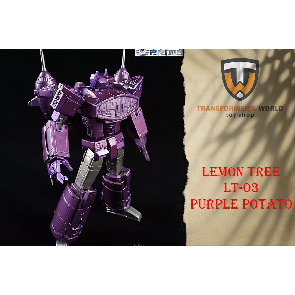 Mô hình LEMON TREE LT03 LT-03 PURPLE POTATO SHOCKWAVE | Shopee Việt Nam