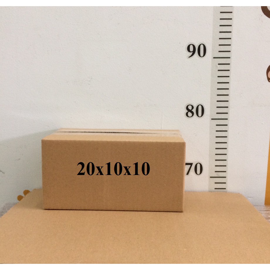 Hộp carton 20x10x10, số lượng: 50 hộp dùng đóng gói hàng | Shopee Việt Nam