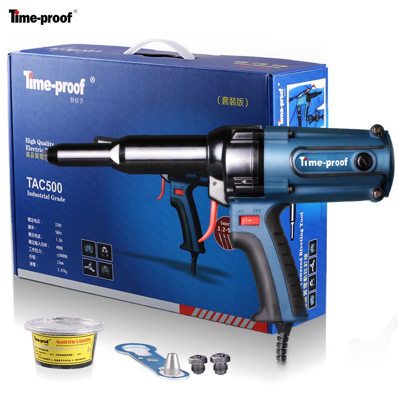 Súng Bắn Đinh Rút Rive Điện 220V TimeProof TAC500 Chính Hãng - PHUTROCONGNGHIEP HP | Samdy