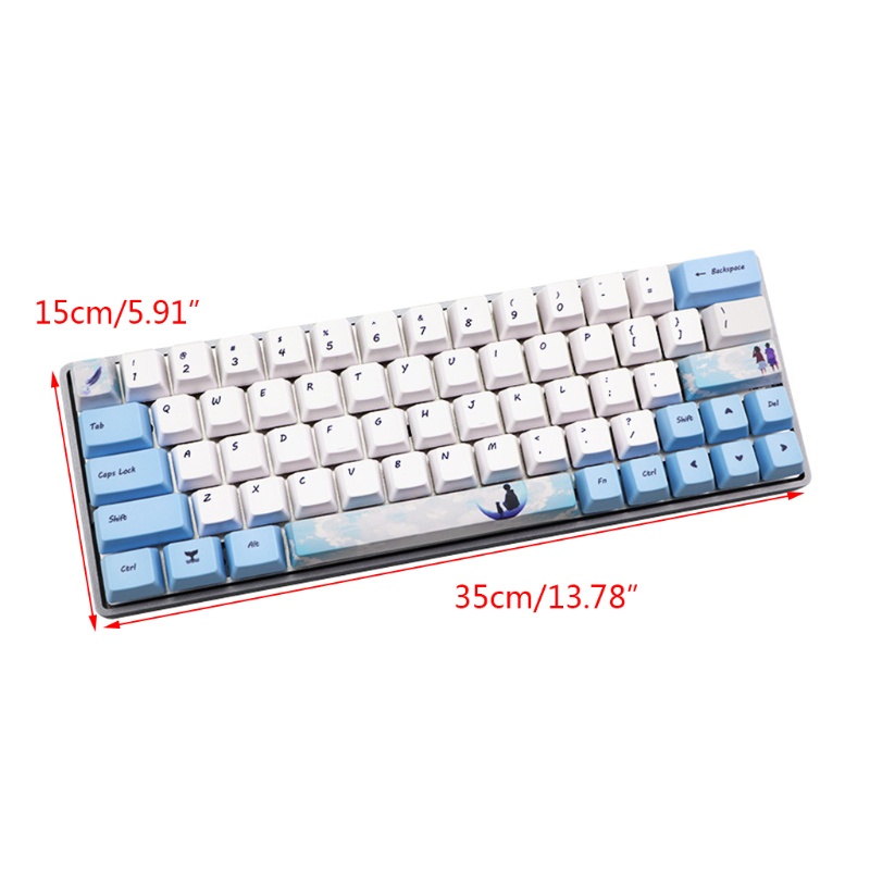 Nắp Đậy Bàn Phím Cơ Thay Thế 72 Phím Oem Cho Gh60 Gk61 Gk64 Dz60 ...