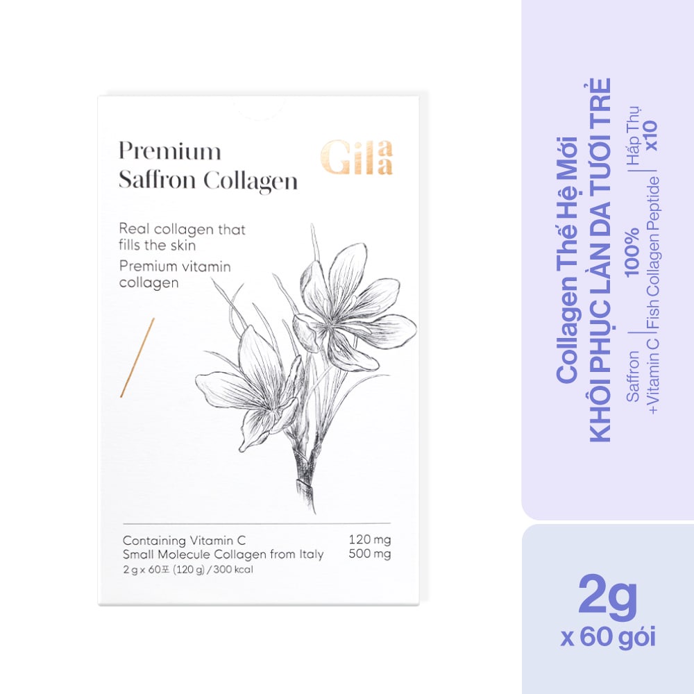 Mua Thực Phẩm Bổ Sung Dạng Bột Gilaa Collagen Cao Cấp Kết Hợp Saffron ...