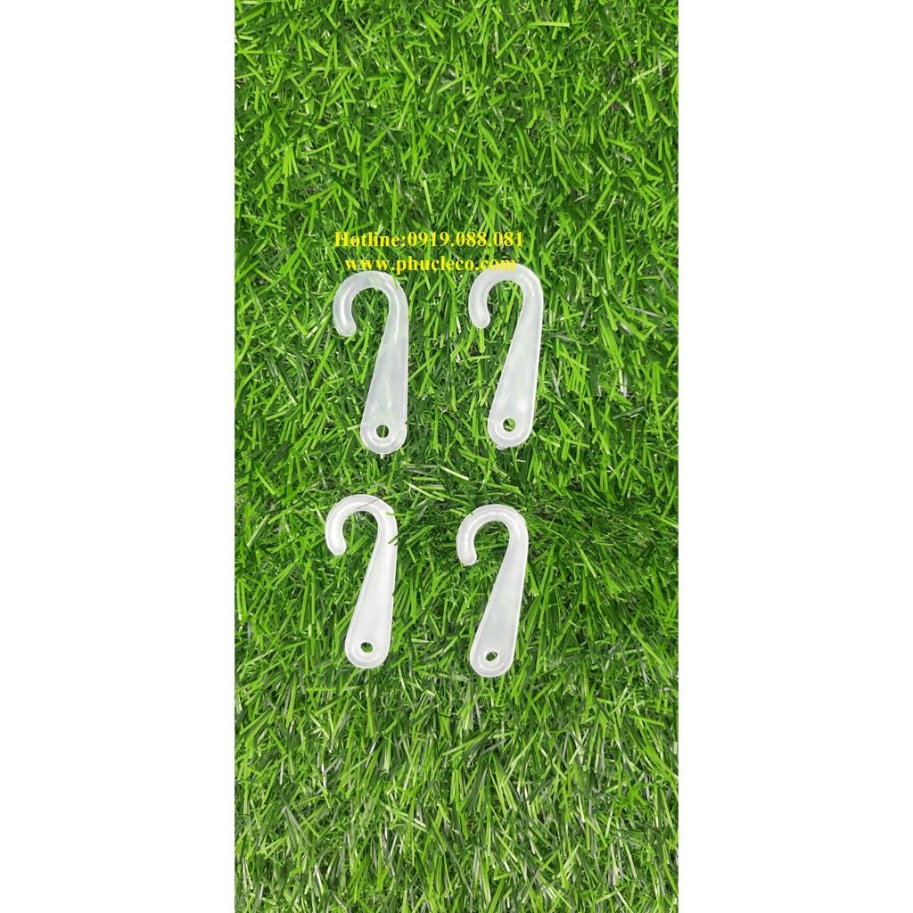 Mua Combo 100 cái móc nhựa chữ J ( j hook) treo đồ lót, treo móc vớ ...