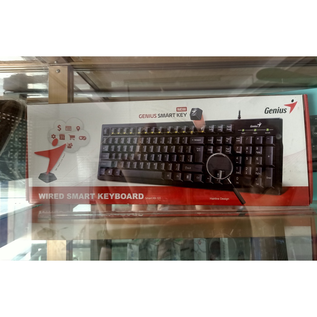Mua Bàn phím văn phòng Genius Smart Kb-101, hàng chính hãng. giá rẻ nhất | TecKi.Vn