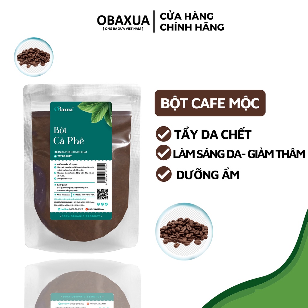 Mua 1KG - Bột cà phê nguyên chất - Bột cafe Đắp mặt - Giúp tẩy da chết ...