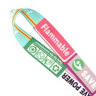 Warning Sign Lanyards Neck Strap Phone Keys ID Card Holder Lanyard For ...
