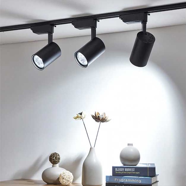 Mua Thanh ray đèn trượt Spotlight 1m - Màu đen, thiết kế dễ lắp đặt ...