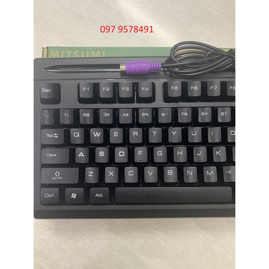 Mua Bàn phím Mitsumi cổng PS2 - HÀNG CHÍNH HÃNG giá rẻ nhất | TecKi.Vn