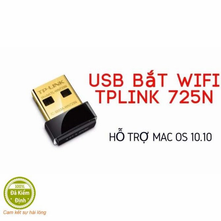 USB THU WIFI CHO MÁY TÍNH TP-LINK 725N NHỎ GỌN | Shopee Việt Nam