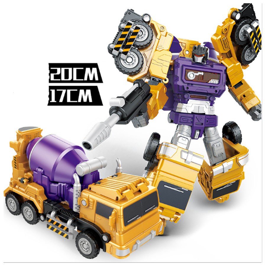 Mua Xe cẩu móc, công trình biến hình Robot đồ chơi trẻ em cao cấp giá ...