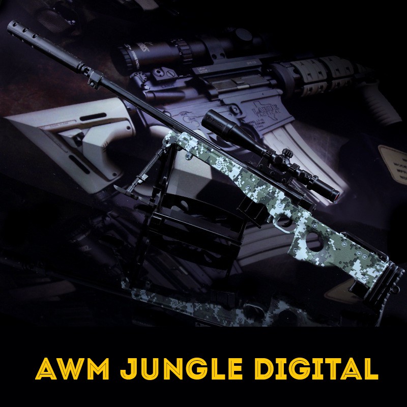 Mô Hình PUBG AWM Skin 36cm Cỡ Lớn Có Thể Tháp Lắp – Đồ chơi trẻ em