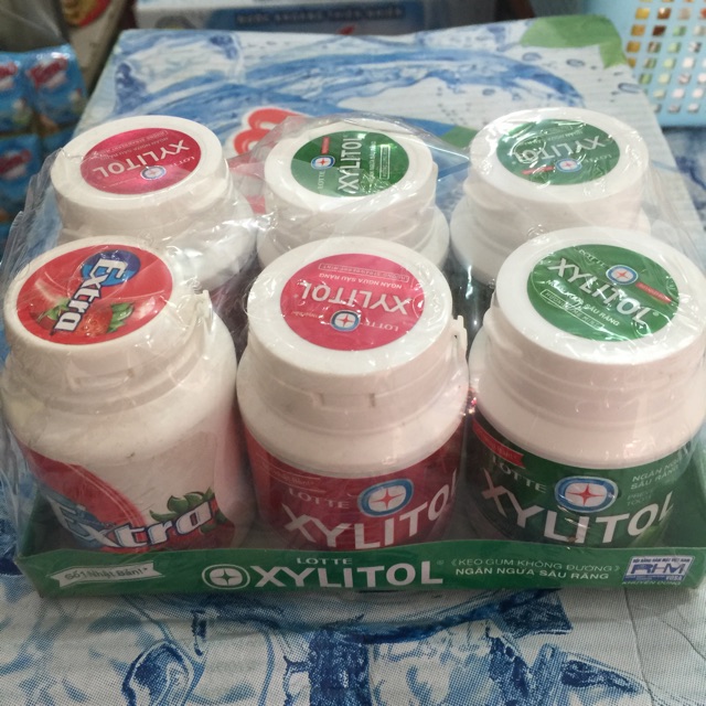 Hộp kẹo cao su xylitol extra | Shopee Việt Nam