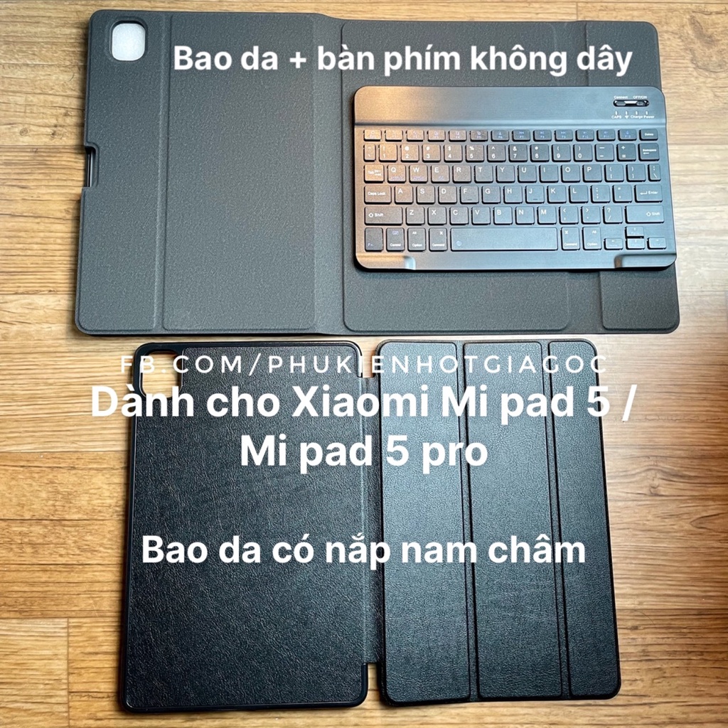 Mua (Sẵn) Bao da Xiaomi Mipad / Mi pad 5 Pro kèm tích hợp bàn phím ...