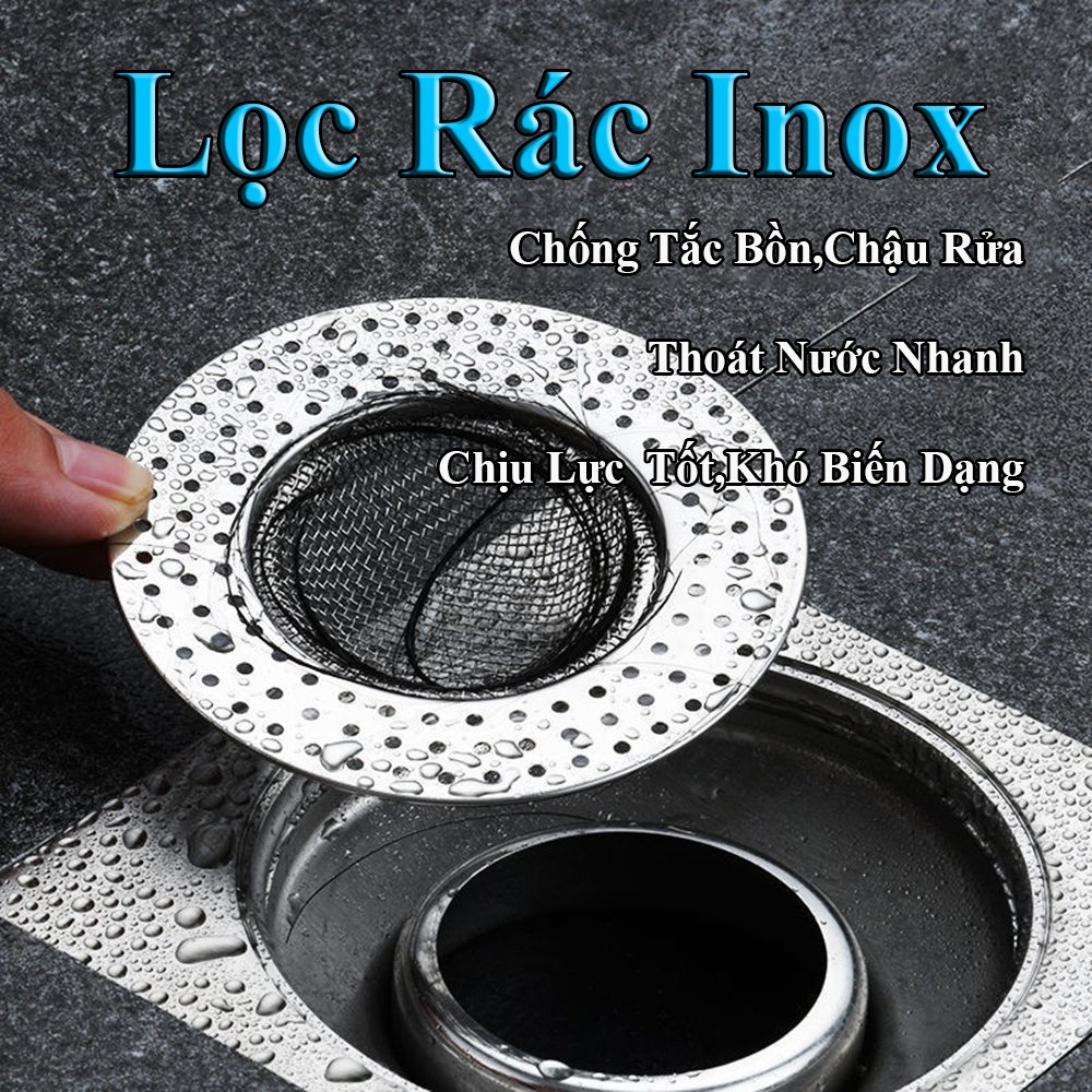 Mua Lọc rác inox bồn rửa chén, chậu rửa bát inox, chặn rác inox giá rẻ ...
