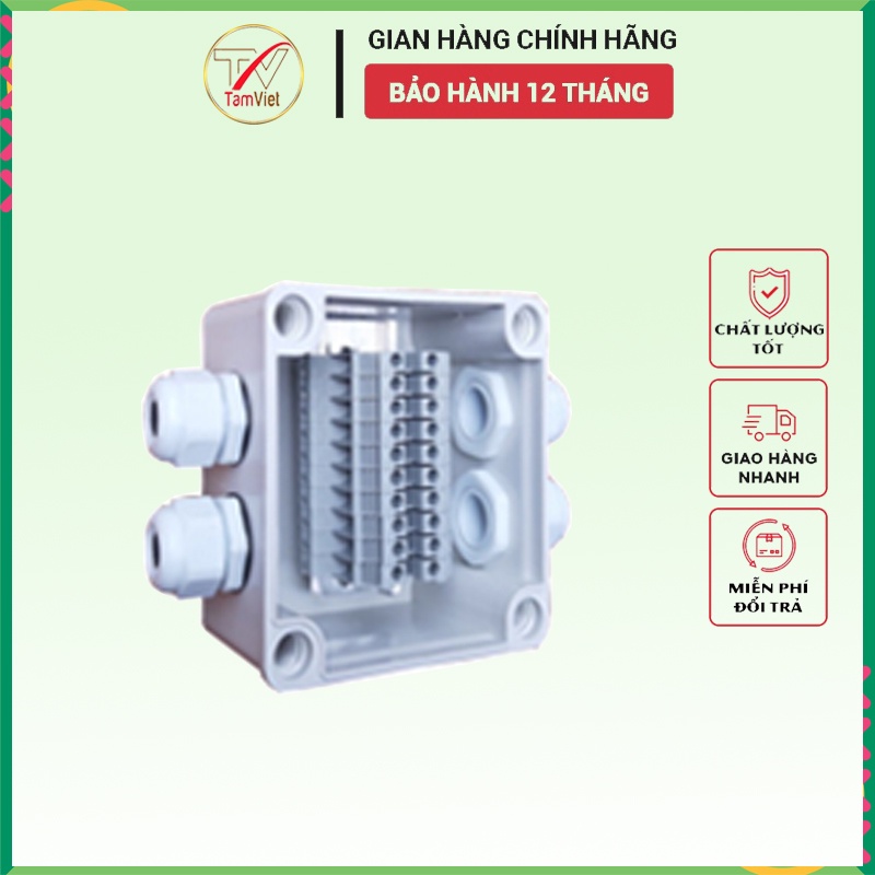 Mua Hộp đấu dây điện 4 ngả, hộp đấu nối dây điện chống thấm nước dùng ...