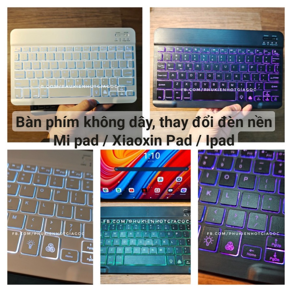 Mua (Sẵn) Bao da Xiaomi Mipad / Mi pad 5 Pro kèm tích hợp bàn phím ...