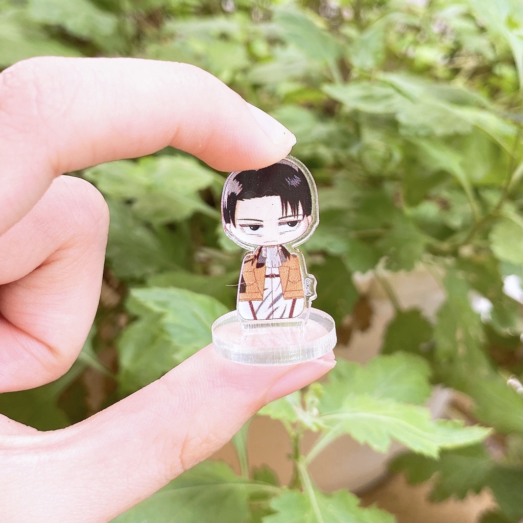 Mua Tượng mica mô hình mini - Standee mini Anime Đại Chiến Người Khổng ...