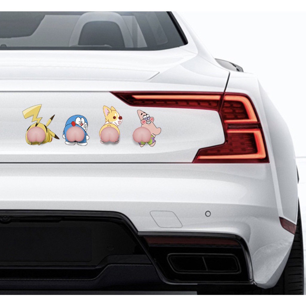 Mua 24 Miếng Dán Mông Sillicon Sticker zomazo Quả Đào Mông Shin Mông ...