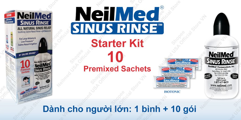 Neilmed USA Official Store VN, Cửa hàng trực tuyến | Shopee Việt Nam
