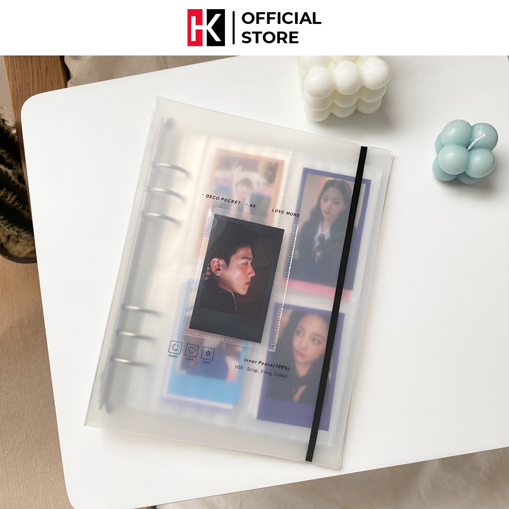Binder Bìa Cứng A5 Kèm Sheet Đựng Card Ảnh - Collect Binder Card Kpop ...