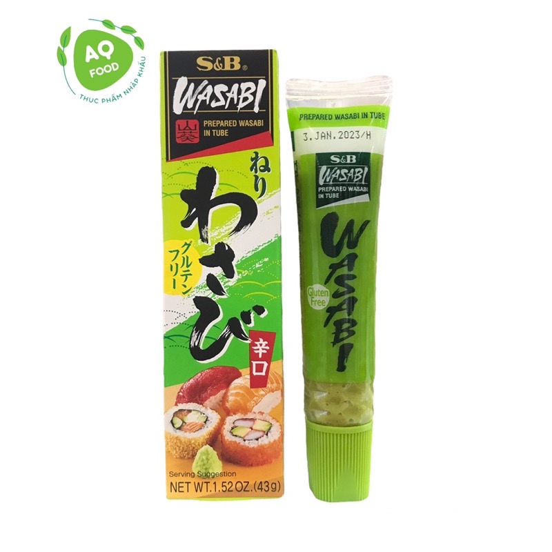 Mù tạt Nhật SB Wasabi Neri 43g | Shopee Việt Nam