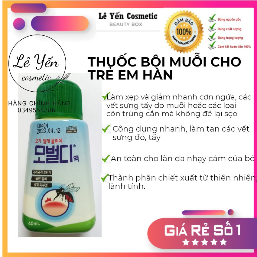 Mua Thanh lăn muỗi, côn trùng đốt Hãng Idong Hàn Quốc. giá rẻ nhất ...