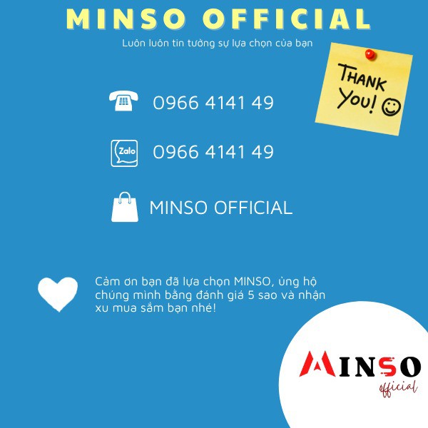 Minso.official, Cửa hàng trực tuyến | Shopee Việt Nam