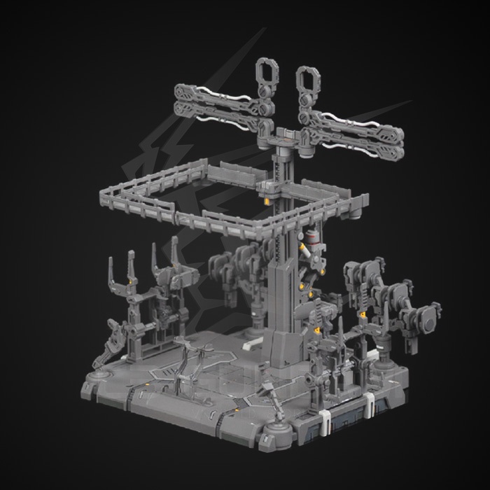 Mua PHỤ KIỆN MÔ HÌNH LẮP RÁP GUNDAM BASE ZHAOYUN ZYB001 1/144 MOBILE SUIT GARAGE MECHA ...