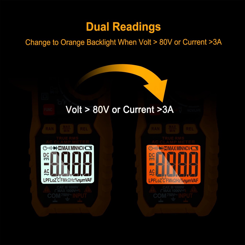 Mua Đồng hồ kẹp kỹ thuật số AC/DC INGCO DCM10004 Ampe kìm 6000 số đếm ...