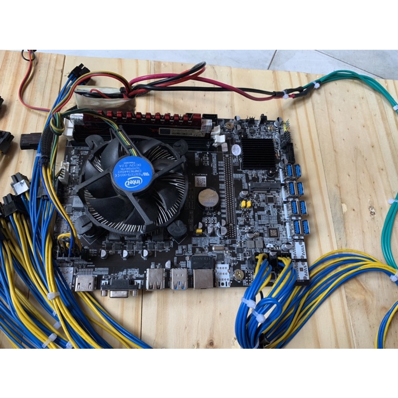 Mua Combo Main b75 8 chân cắm usb + CPU + Ram ddr3 4Gb kèm fan cpu giá ...