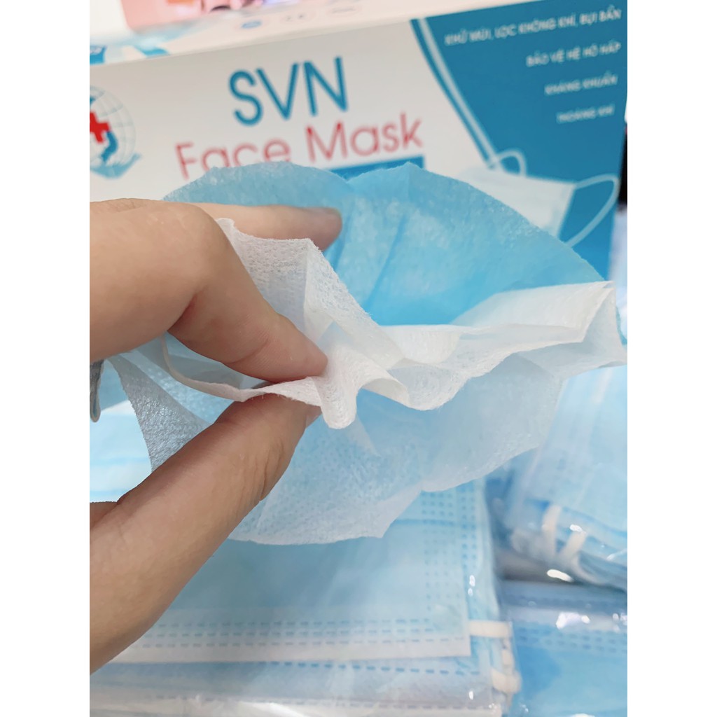 Mua Hộp Khẩu Trang Y Tế SVN Face Mask 4 Lớp, Hộp 50 Chiếc Tác Dụng ...