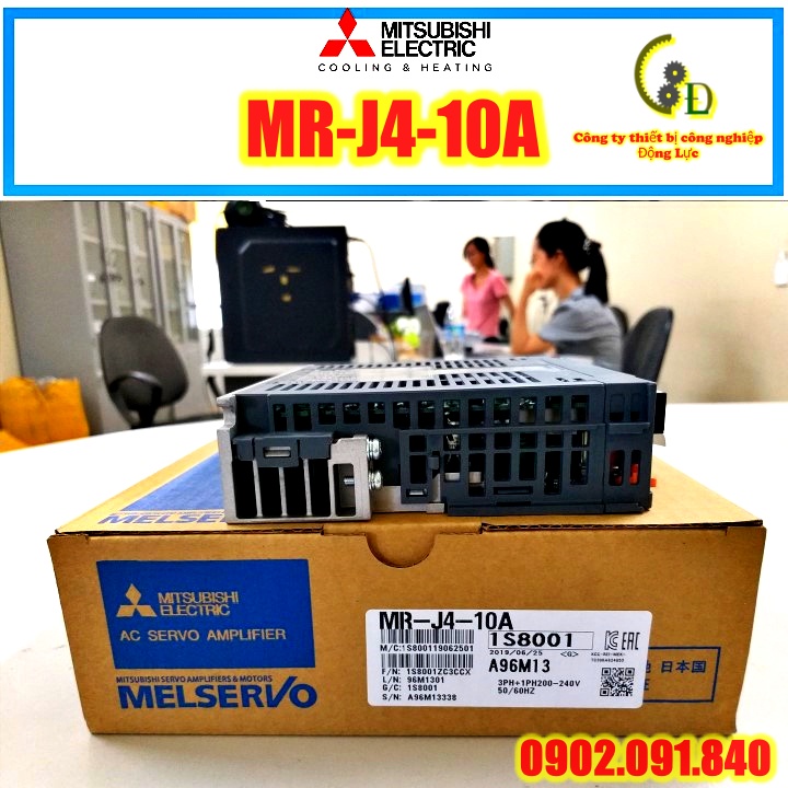 Mua MR-J4-10A bộ điều khiển động cơ AC Servo driver amplilfier Mitsubishi 100w ️ chính hãng giá ...