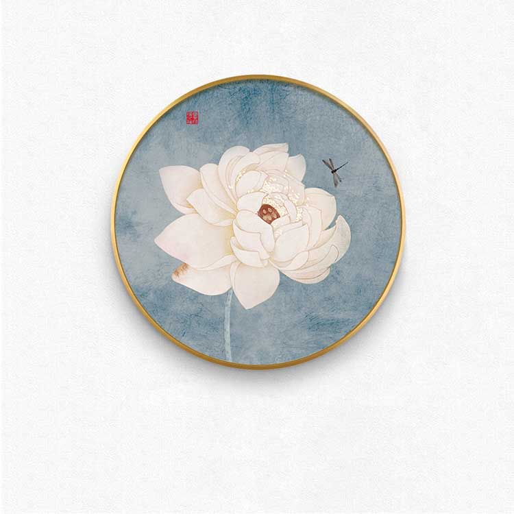 Mua Tranh tròn hoa sen cao cấp bộ tranh đang được tìm kiếm nhiều nhất ...