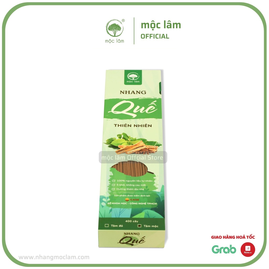 Mua Nhang Quế Thiên Nhiên MỘC LÂM 29cm - Nhang Sạch - Ít Khói - Hương ...