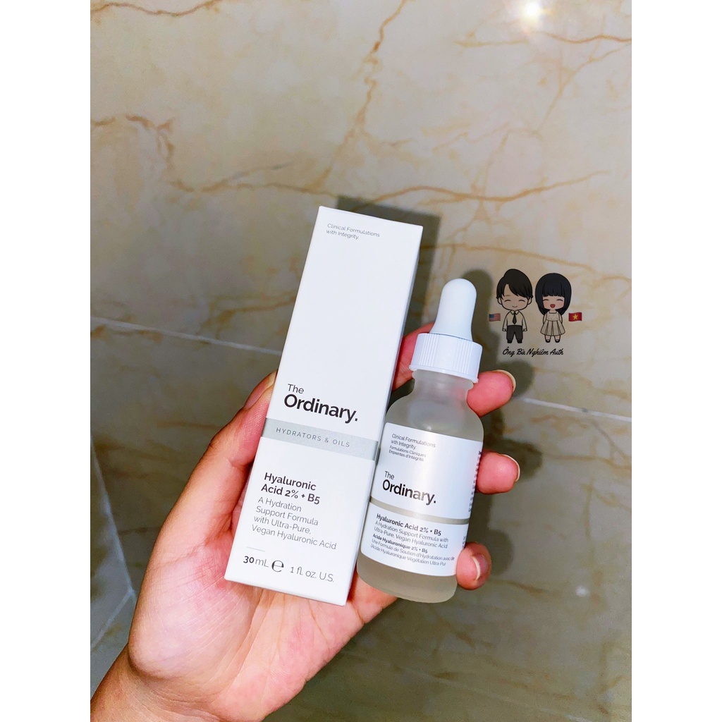 Serum cấp nước phục hồi da HA + B5 The Ordinary | Shopee Việt Nam