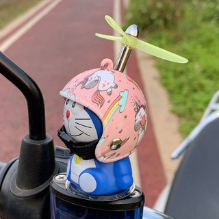 Phụ kiện xe máy Doraemon xe trang trí Mũ bảo hiểm chuồn chuồn tre ...