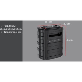 Loa Karaoke Bluetooth Monster Party Box MS22102 | Shopee Việt Nam