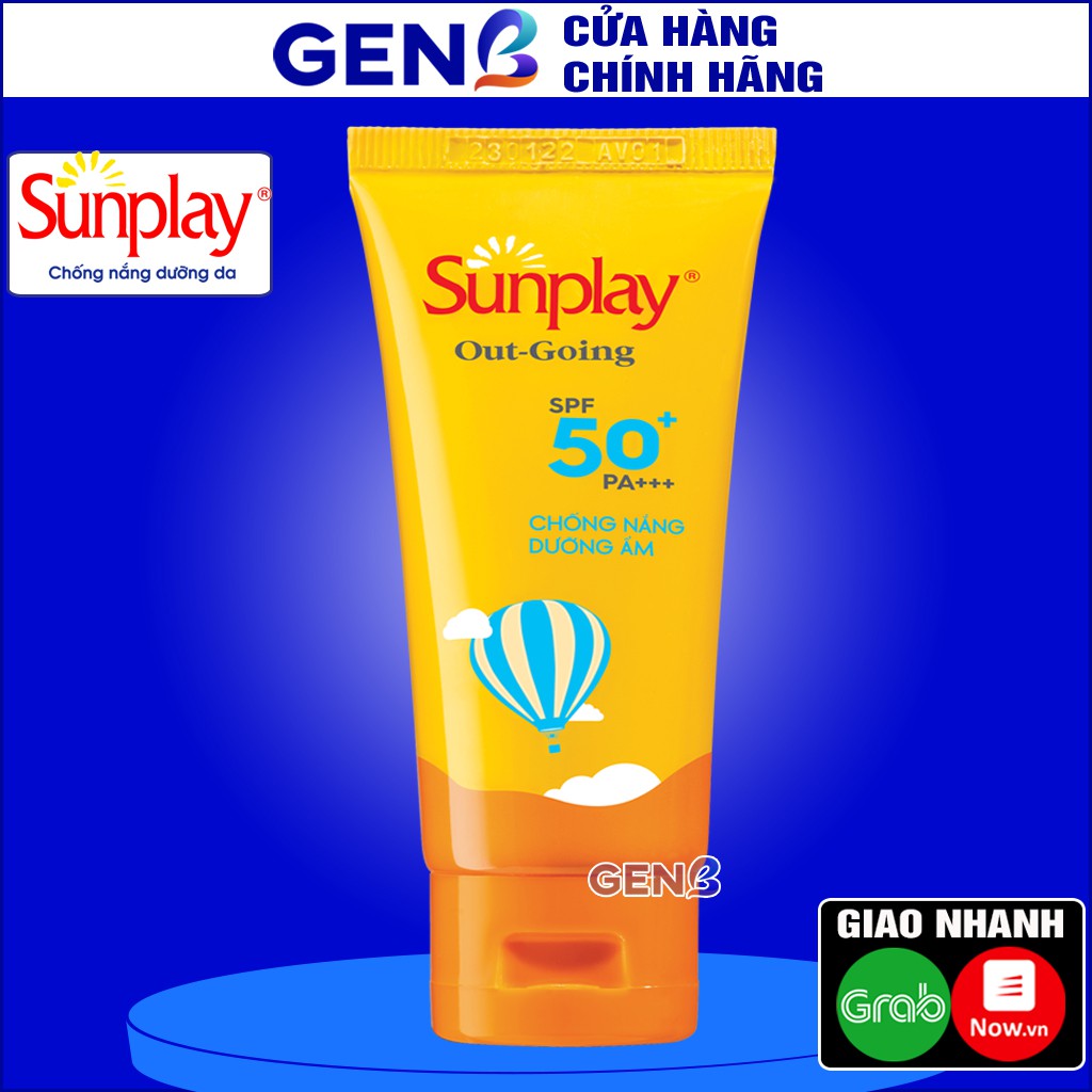Tuýp Kem Chống Nắng Sunplay Out-Going Dưỡng Ẩm SPF50+ Kcn Cho Da Mặt Và ...