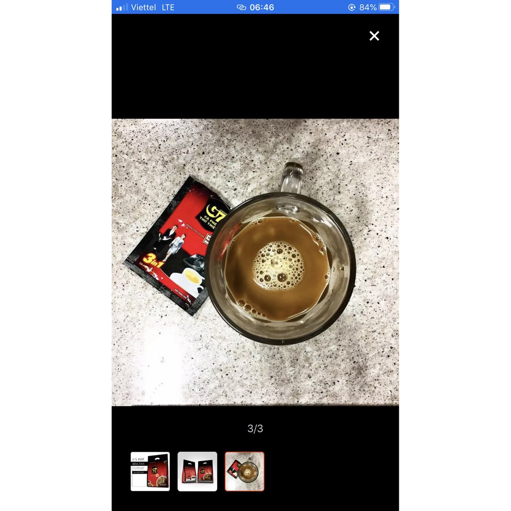 Cafe G7 hòa tan đen không đường hộp 30g | HolCim - Kênh Xây Dựng Và Nội ...