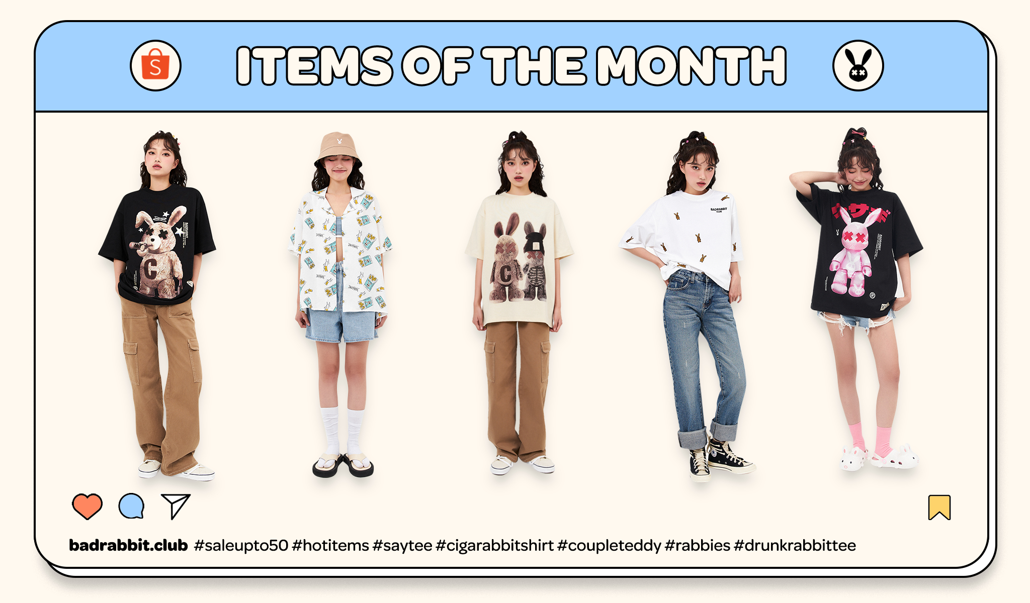 Bad Rabbit Club.vn - Shopee Mall Online | Shopee Việt Nam