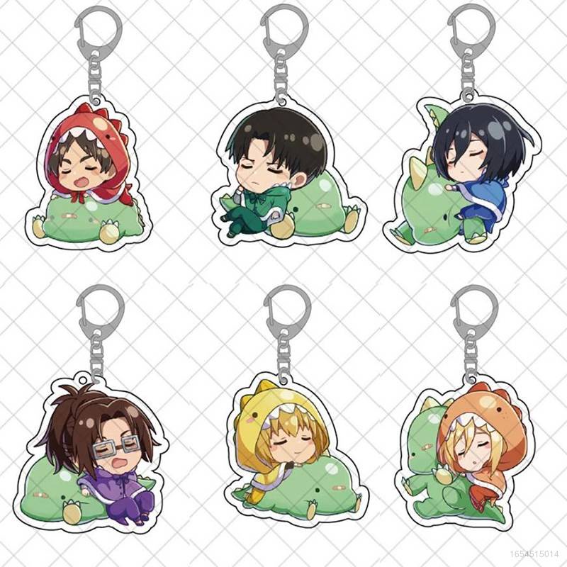 Mua Móc Khóa Hình Nhân Vật Levi Mikasa Arimin Trong Phim Attack On ...