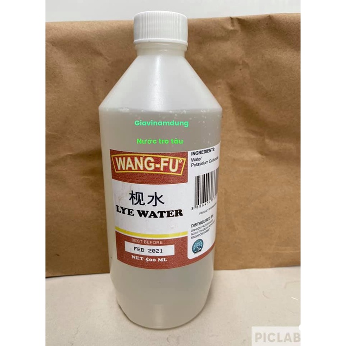 NƯỚC TRO TÀU WANG FU LYE WATER - 500ML | Shopee Việt Nam