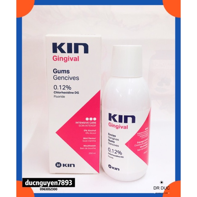 DUNG DỊCH SÚC MIỆNG NGĂN NGỪA VIÊM NƯỚU KIN chai 250ml | Shopee Việt Nam