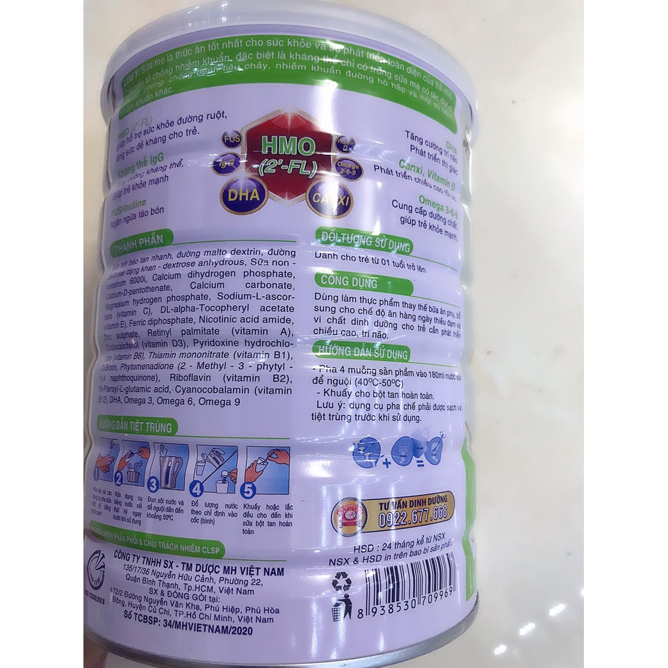 Mua SỮa bột Nutri Pro grow plus 900g. giá rẻ nhất | TecKi.Vn